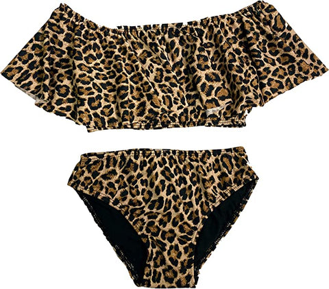 Kids Ruffle Two Piece Bathing Suit | Cheryl Kids